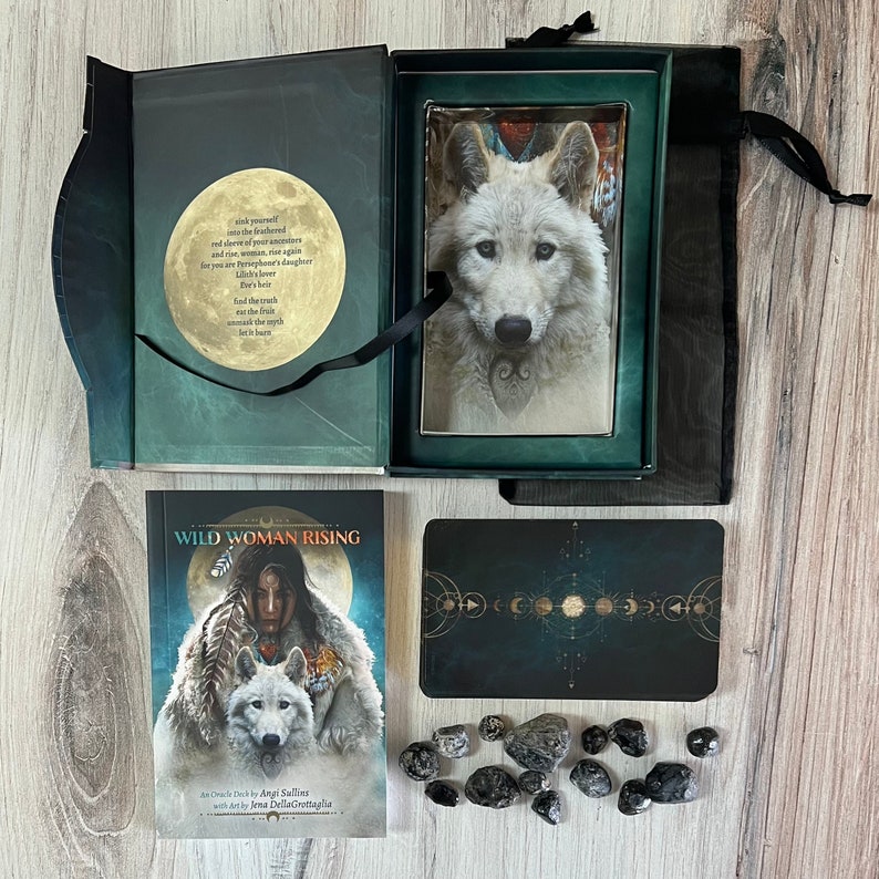Wild Woman Rising Oracle Cards and Guidebook by Anti Sullins - Etsy