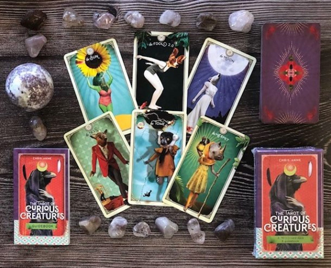 The Tarot of Curious Creatures Deck and Guidebook - Etsy