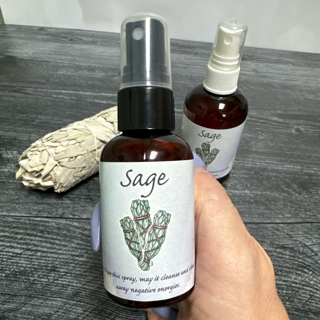 Smudge White Sage - Spiritual Cleansing Spray - Etsy