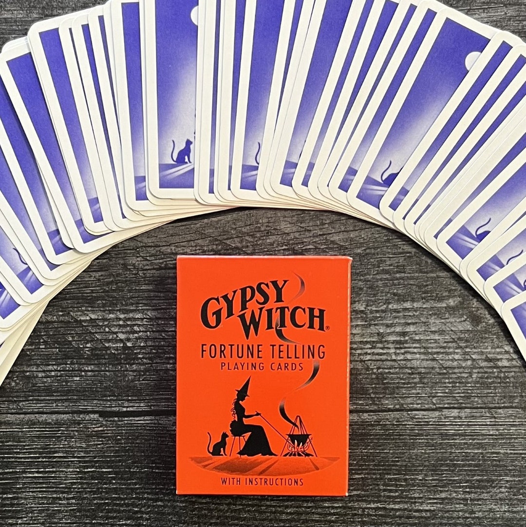 Gypsy Witch Fortune Telling Playing Cards by Marie Anne Adelaide Lenormand - Etsy