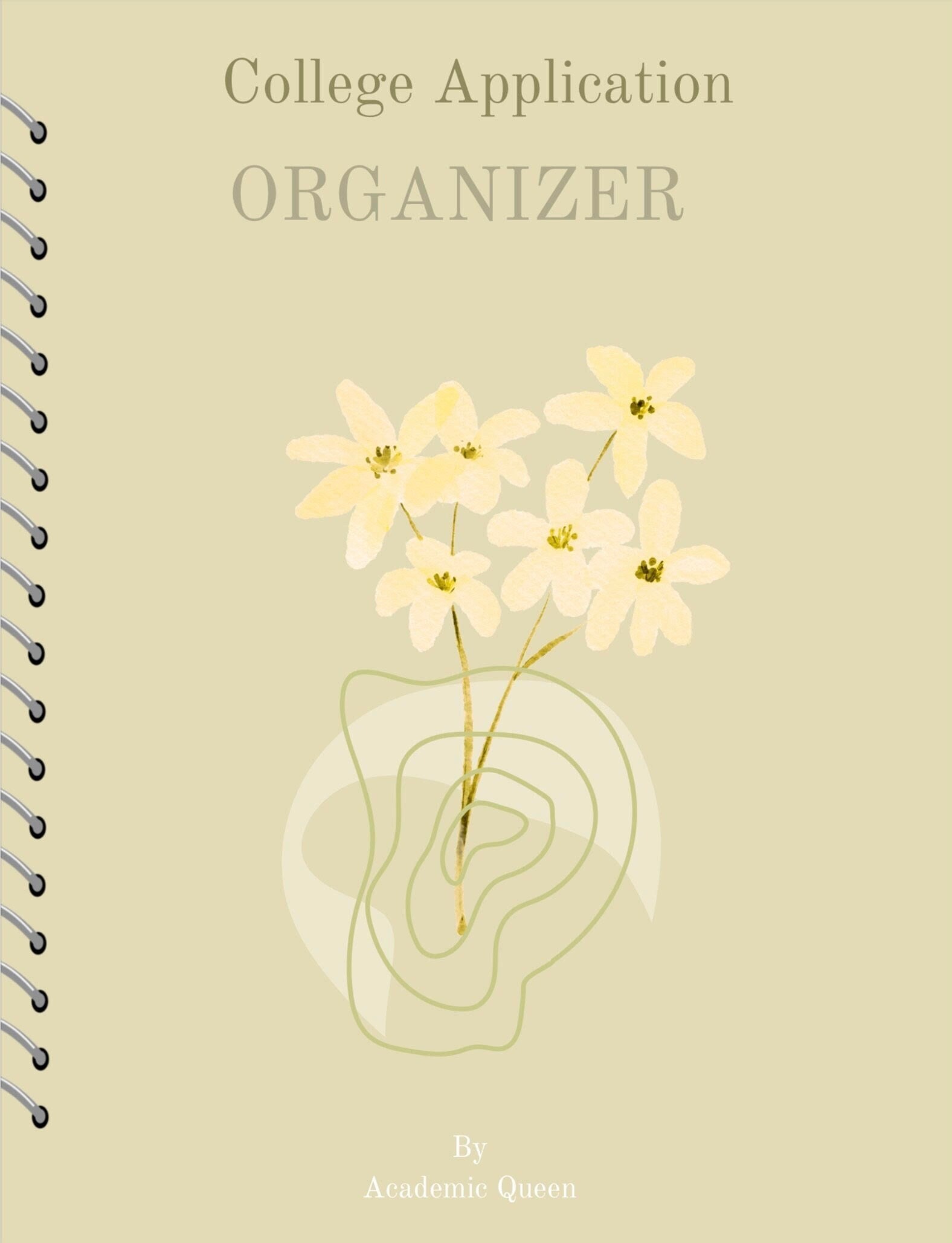 College Application Organizer - Etsy