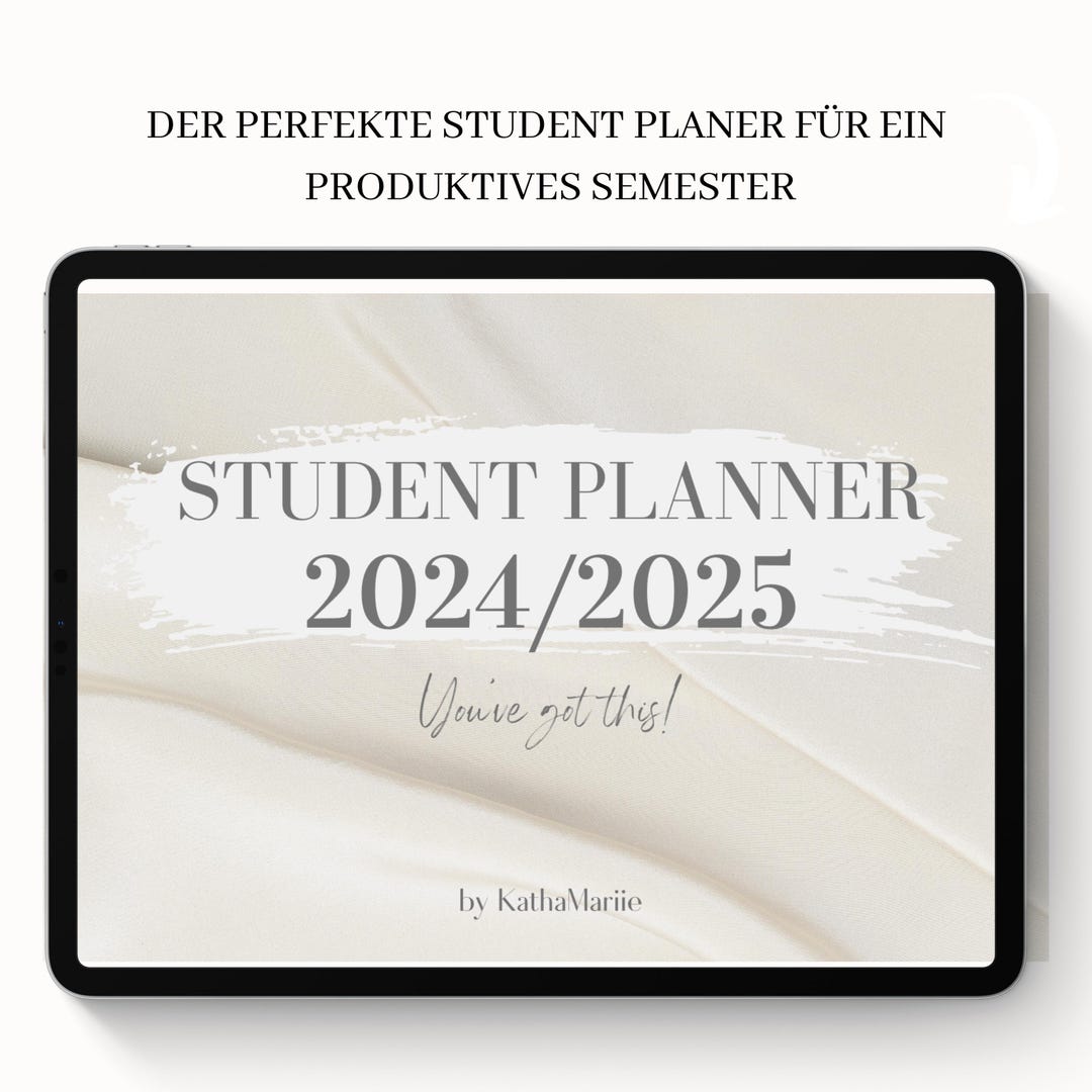 STUDENT PLANNER 2024/2025 - Etsy