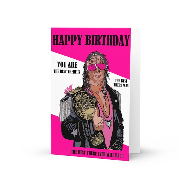 Wwe Happy Birthday Card - Etsy