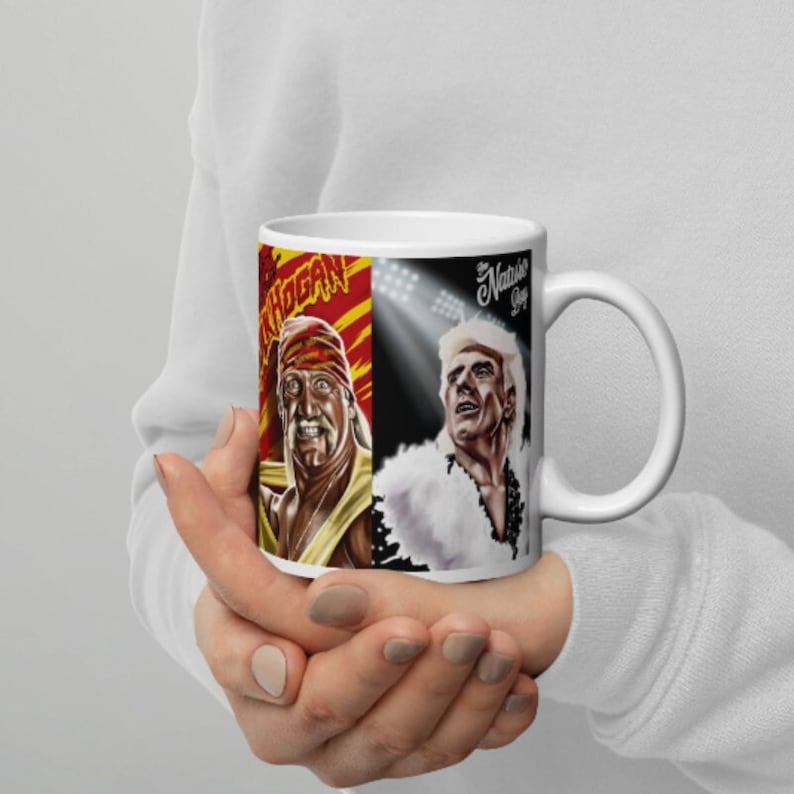 Wrestling Legends Mug Limited Stock Hulk Hogan Ric Flair Macho Man ...