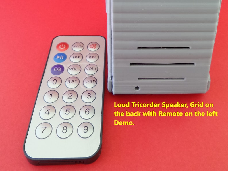 St.trek 3D Printed, Tricorder, With Built in MP3 Player, TF Card & USB ...