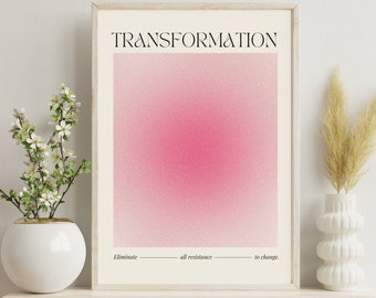 Affirmation Poster Pastel Aesthetic Art Print Positive Affirmation Wall ...