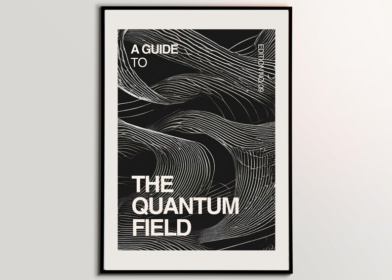 Masculine Art for Men Minimalist Waves Black and White Wall Art for ...
