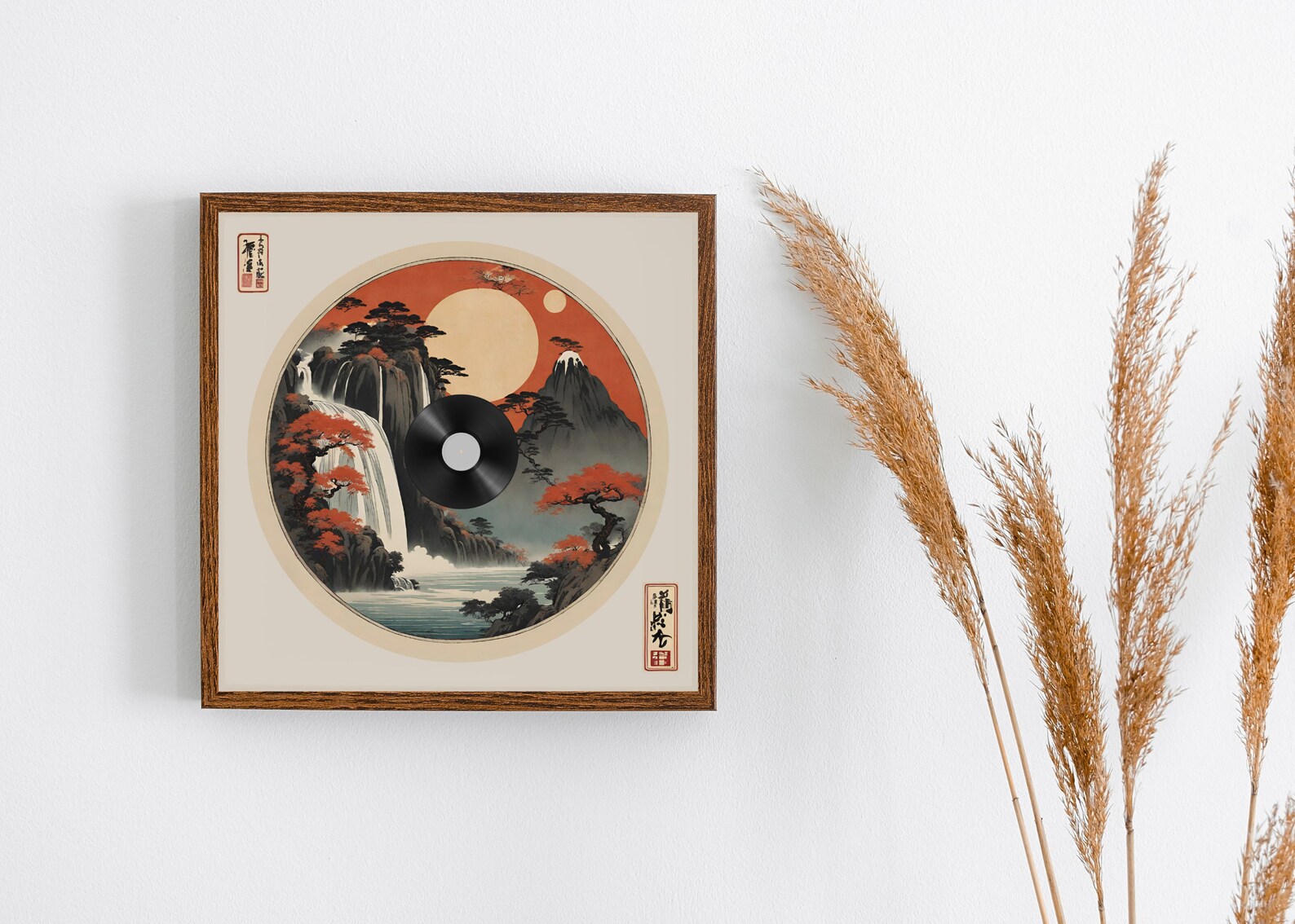 Wall Art for Men Japanese Art for Men Gift for Him Vintage Art Decor ...