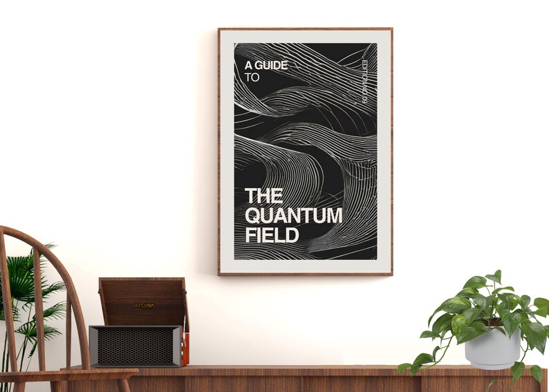 Masculine Art for Men Minimalist Waves Black and White Wall Art for ...