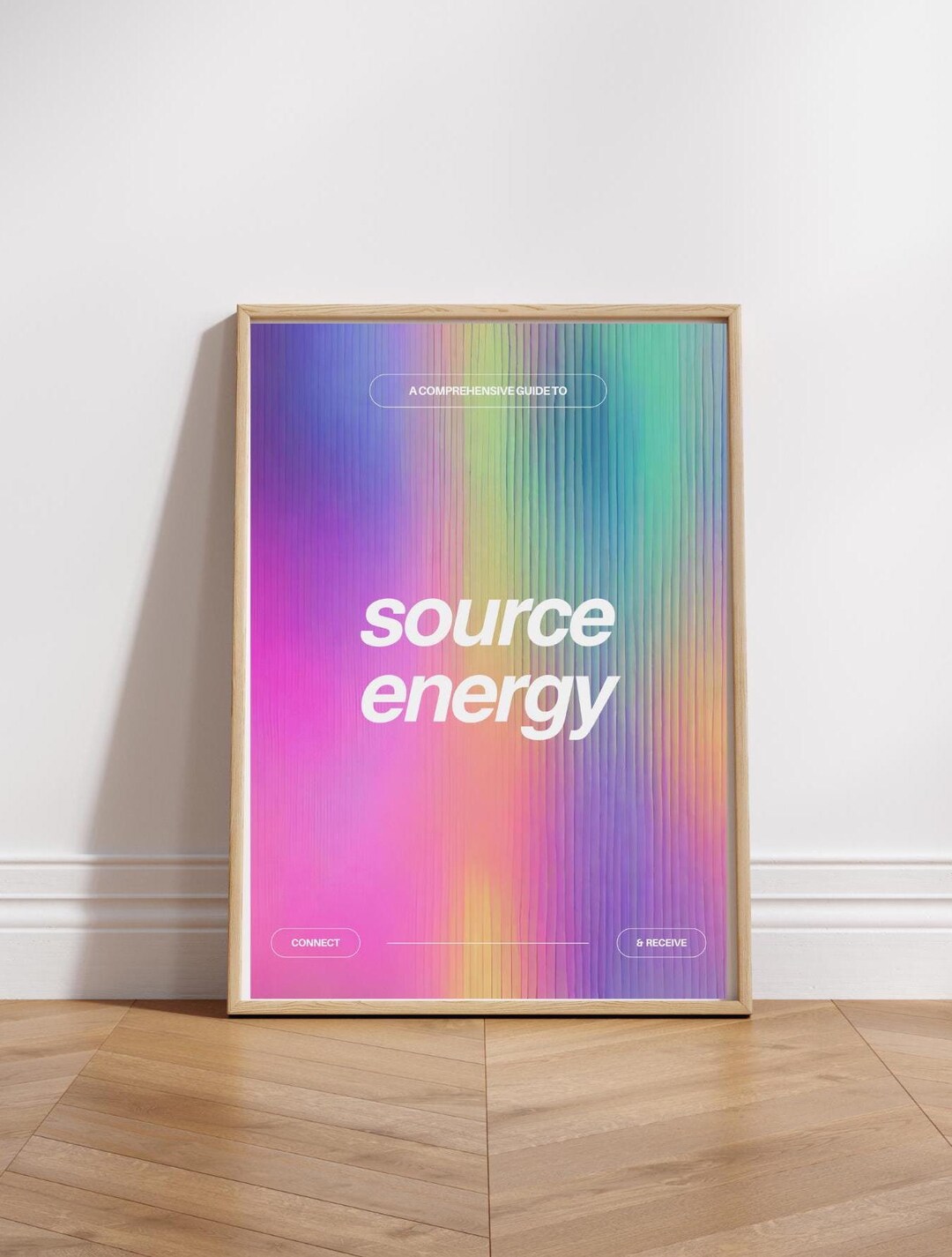 Energy Poster Spiritual Wall Art Healing Print Energy Healing Poster ...