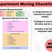 Apartment Moving Checklist, Moving Checklist, First Apartment Checklist ...
