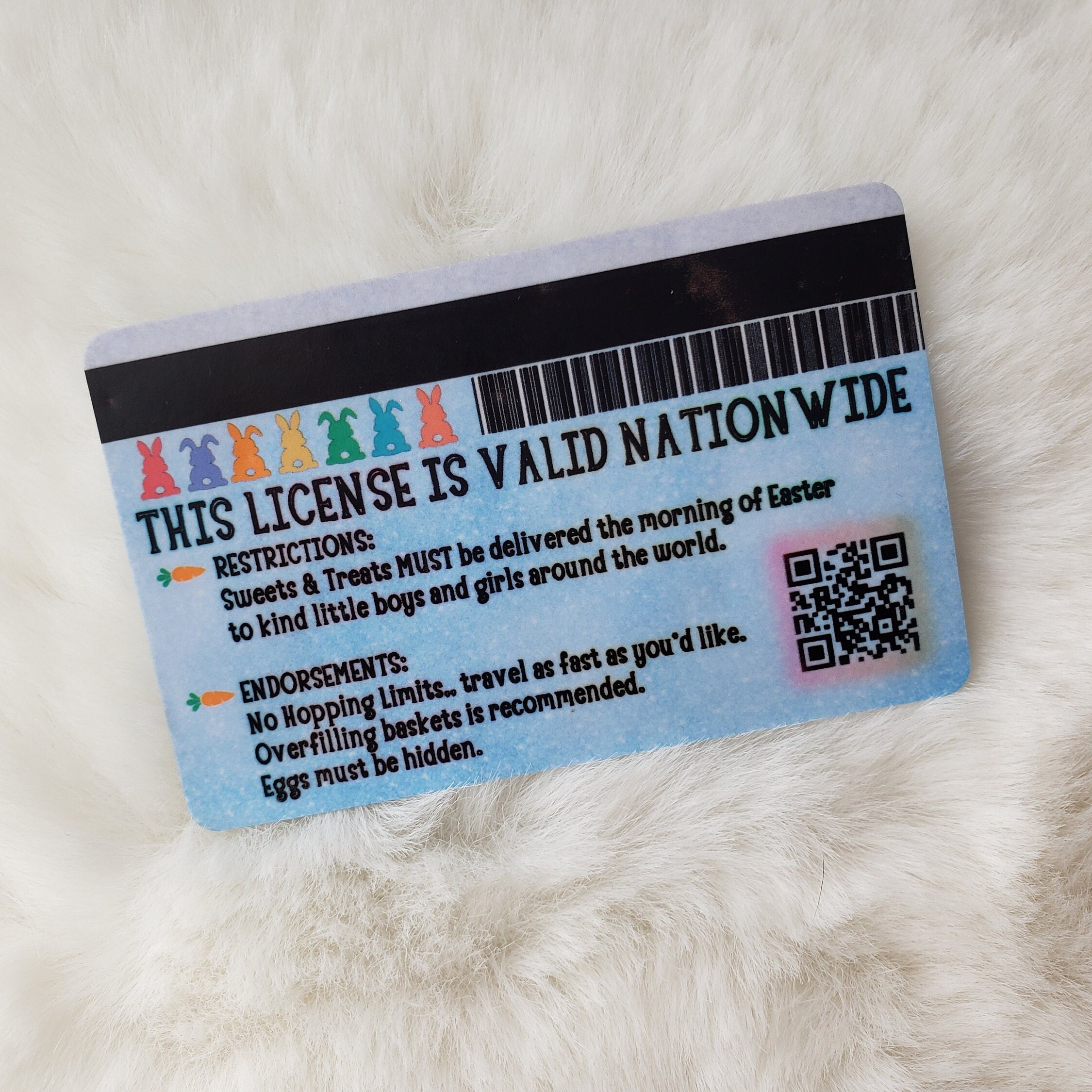 Easter Bunny License Scavenger Hunt Toddler Easter Gift First - Etsy