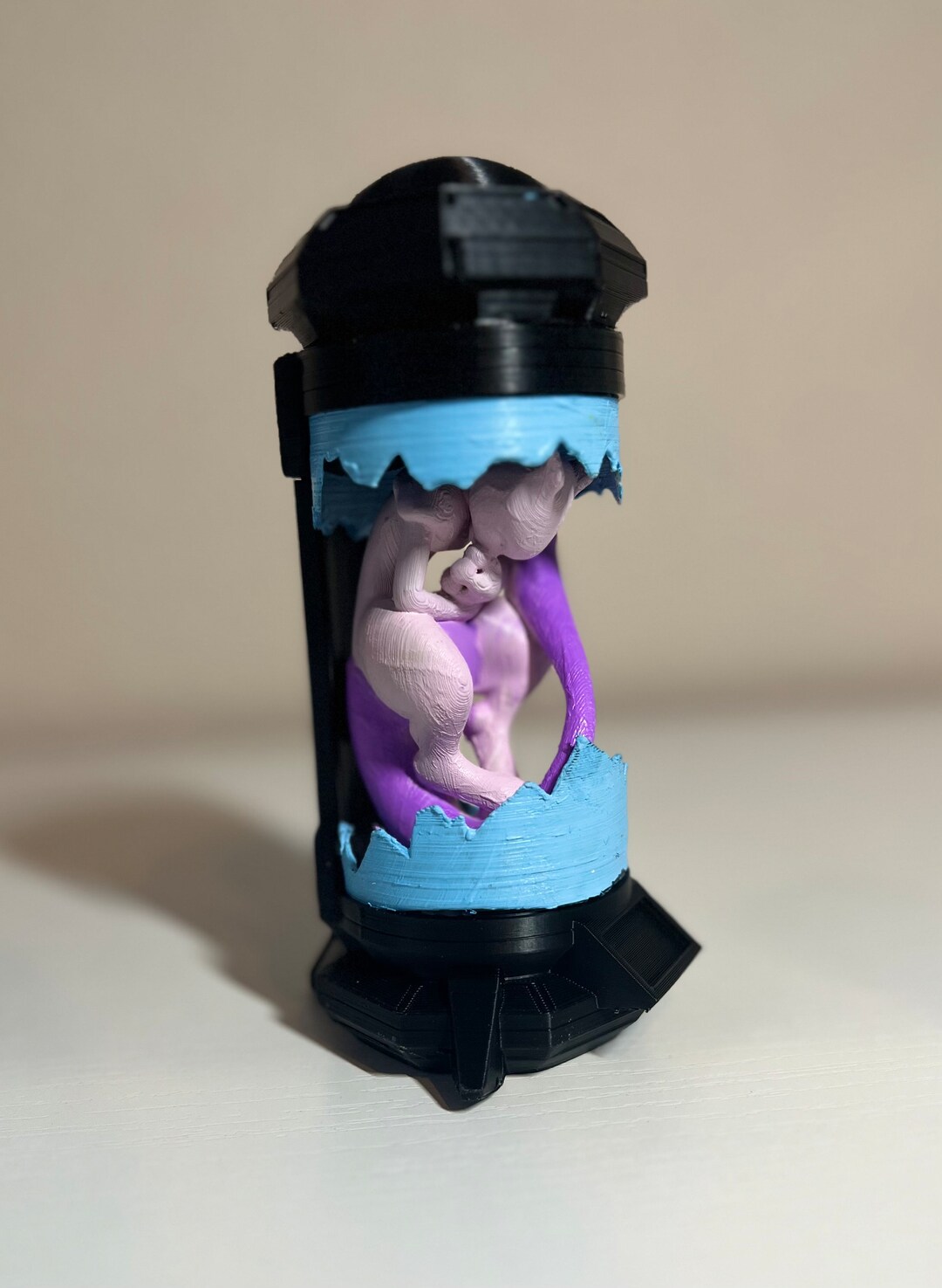 Figure Mewtwo Pokemon Laboratory Explosion Pokemon Movie - Etsy