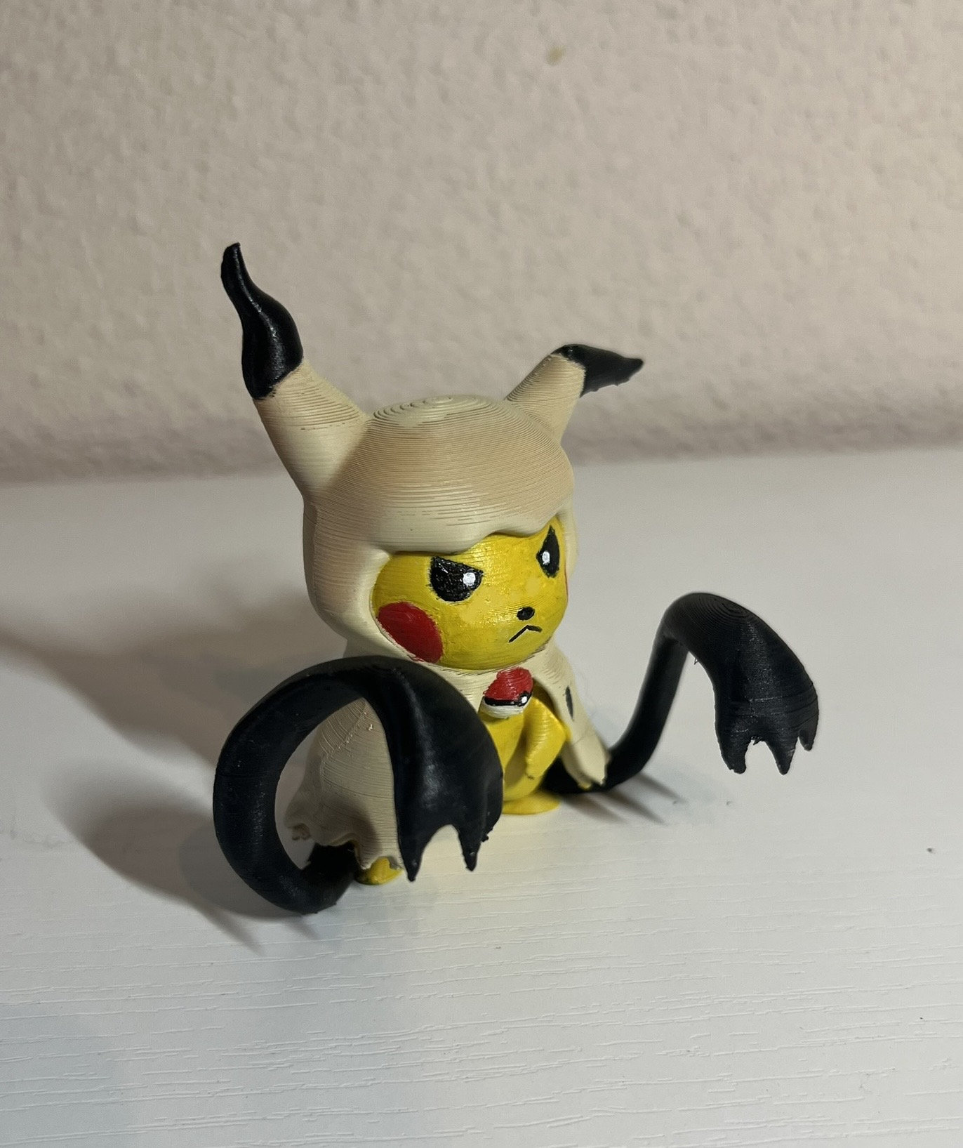 Figure PIKACHU Spooky Halloween Pokemon Mimikyu Hand Painted - Etsy