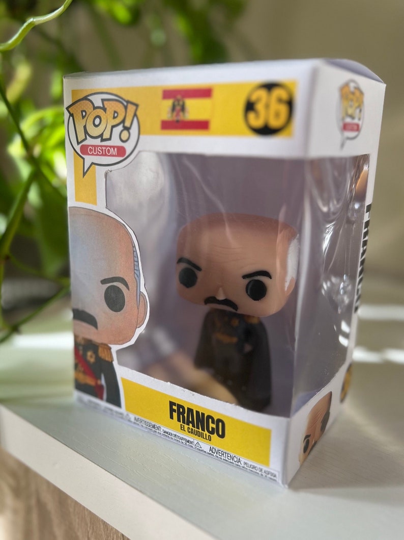 Funko Pop Franco El Caudillo Personalizado Artesanal España - Etsy España