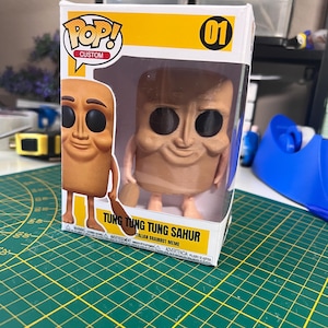 Funko Pop Tung Tung Tung Sahur Custom Handmade Meme Brainrot Italian - Etsy