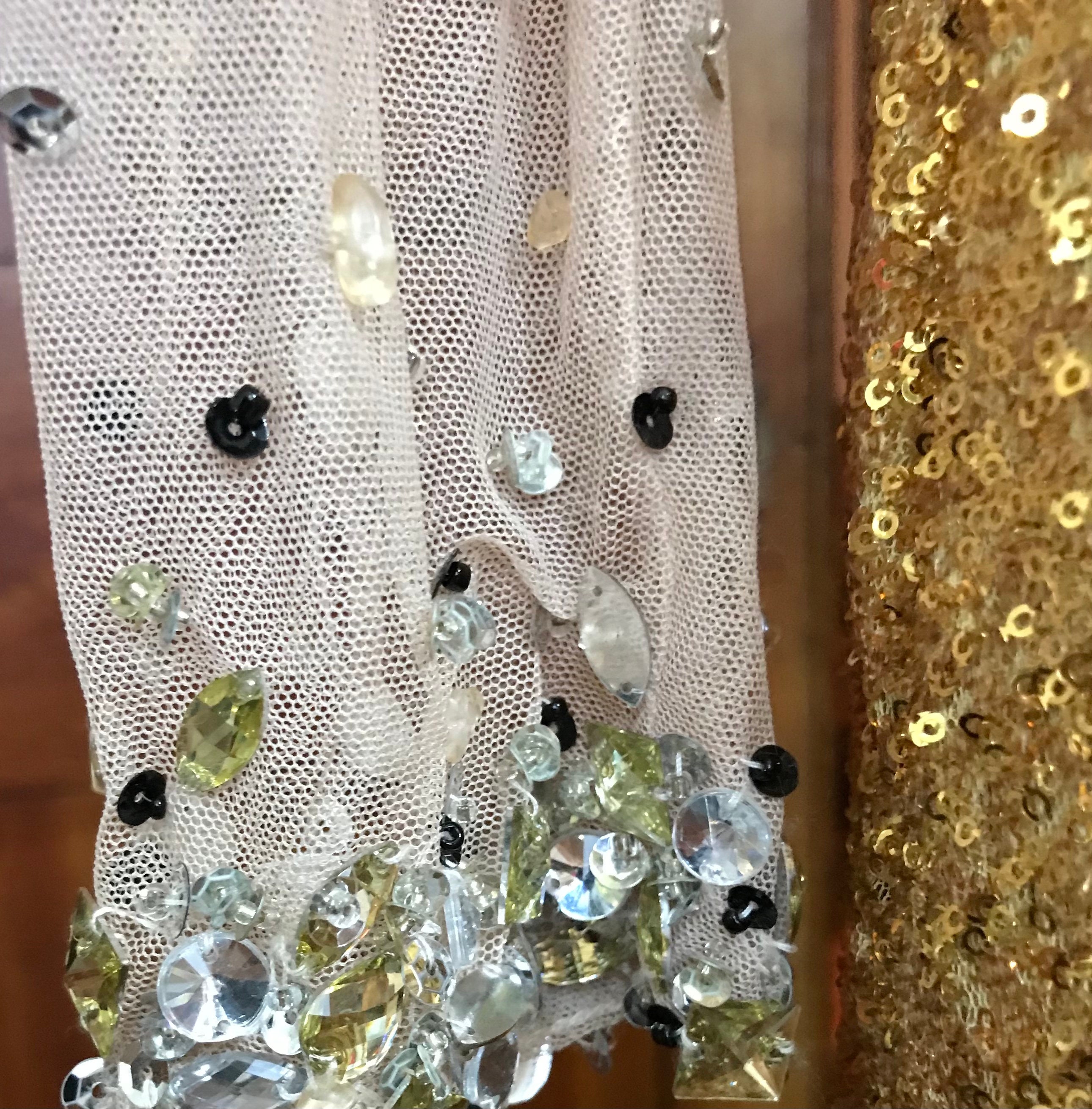 Vintage Golden Goddess Prom Pageant Gown Dress - Etsy