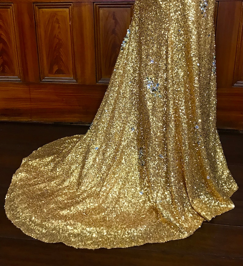 Vintage Golden Goddess Prom Pageant Gown Dress - Etsy