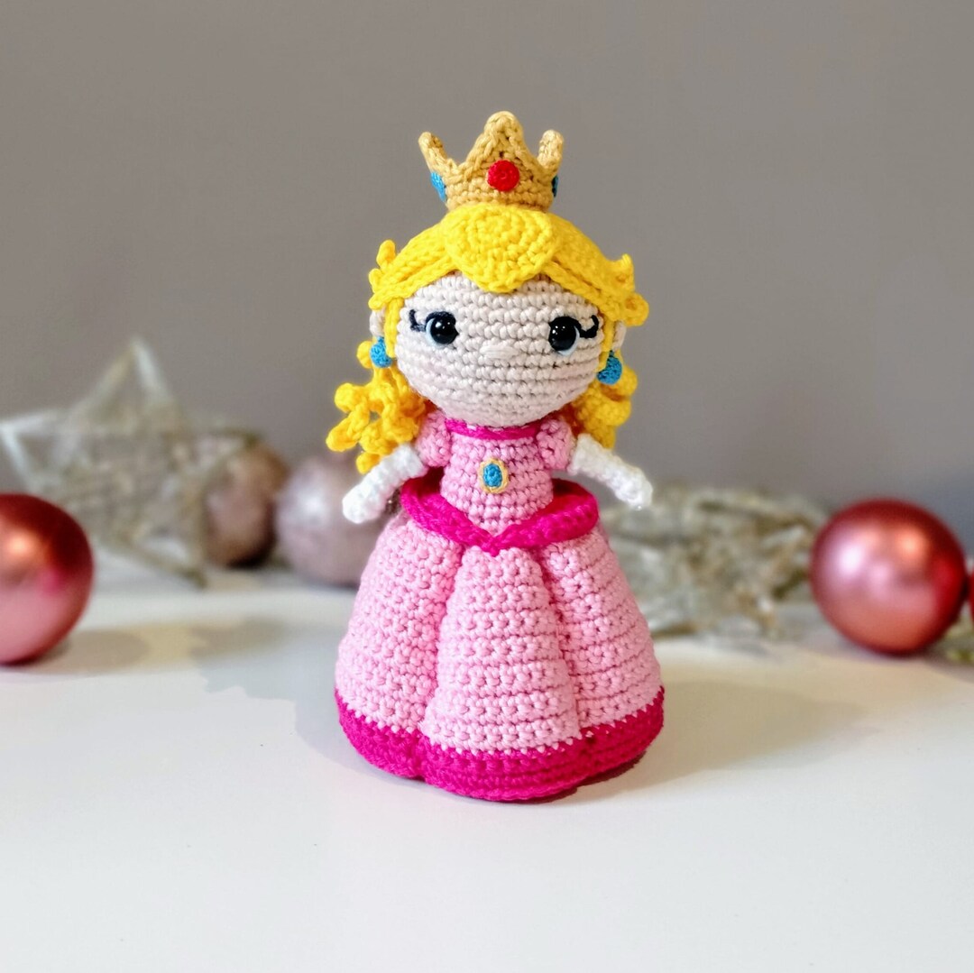 Amigurumi Princess Peach - Etsy