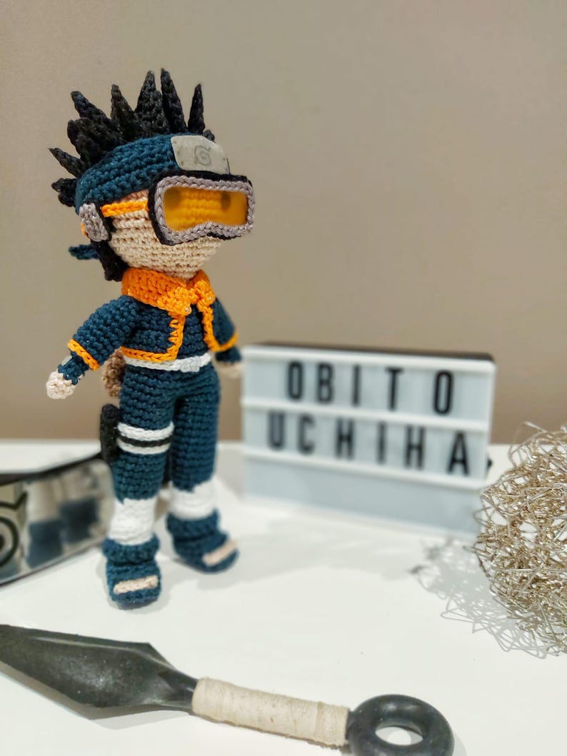 Amigurumi Obito Uchiha - Naruto - Etsy