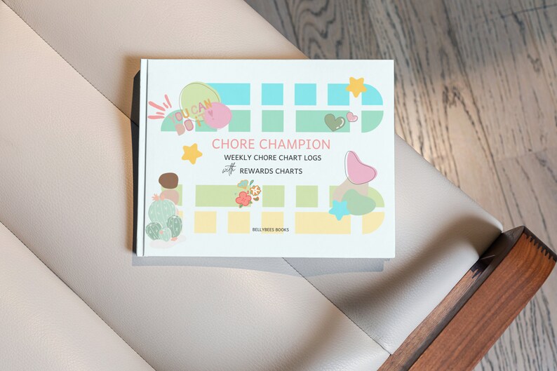 Chore Champions Weekly Chore Chart Logs With Rewards Charts, Kids Routine Chart, Printable ...