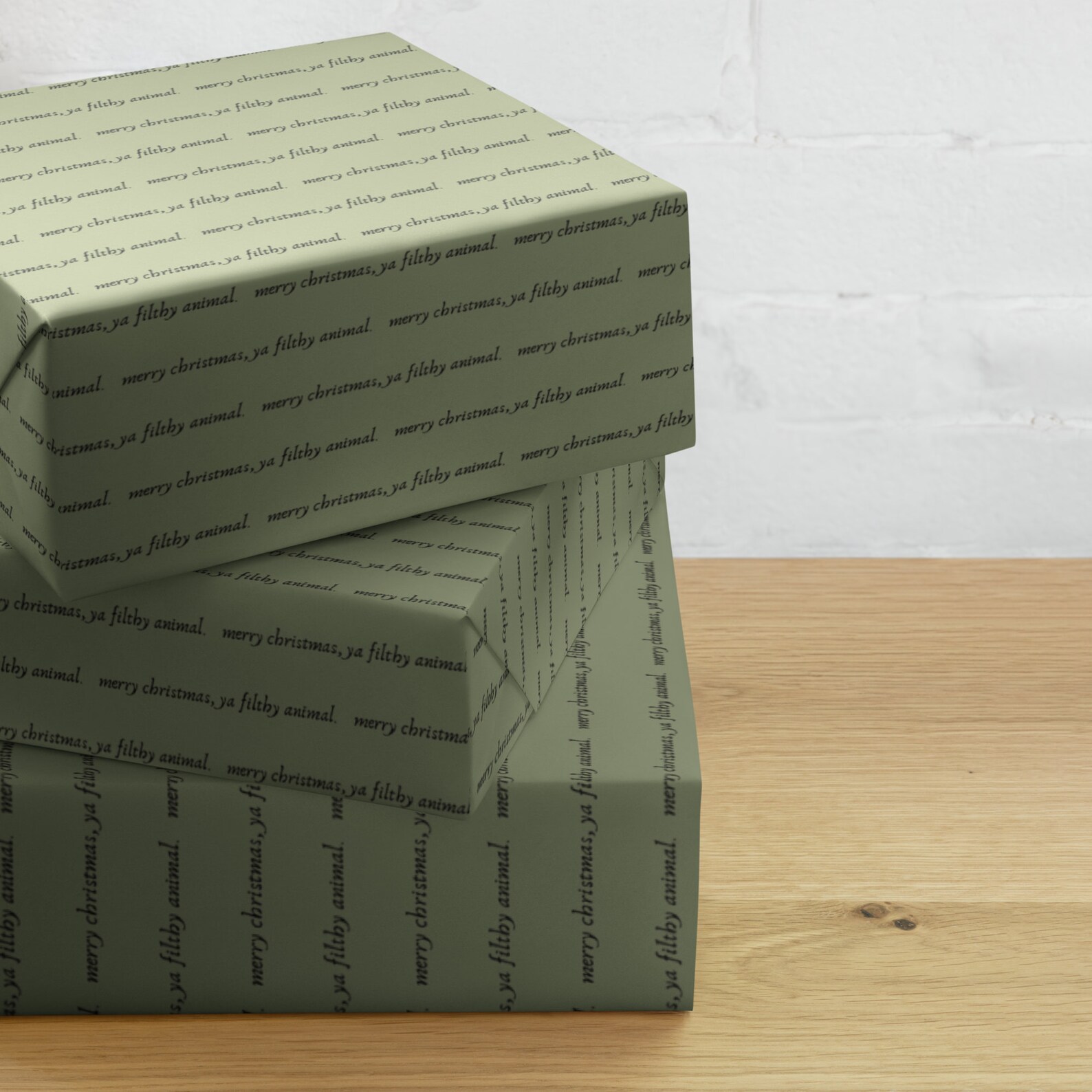 Ya Filthy Animal Wrapping Paper Sheets - Etsy