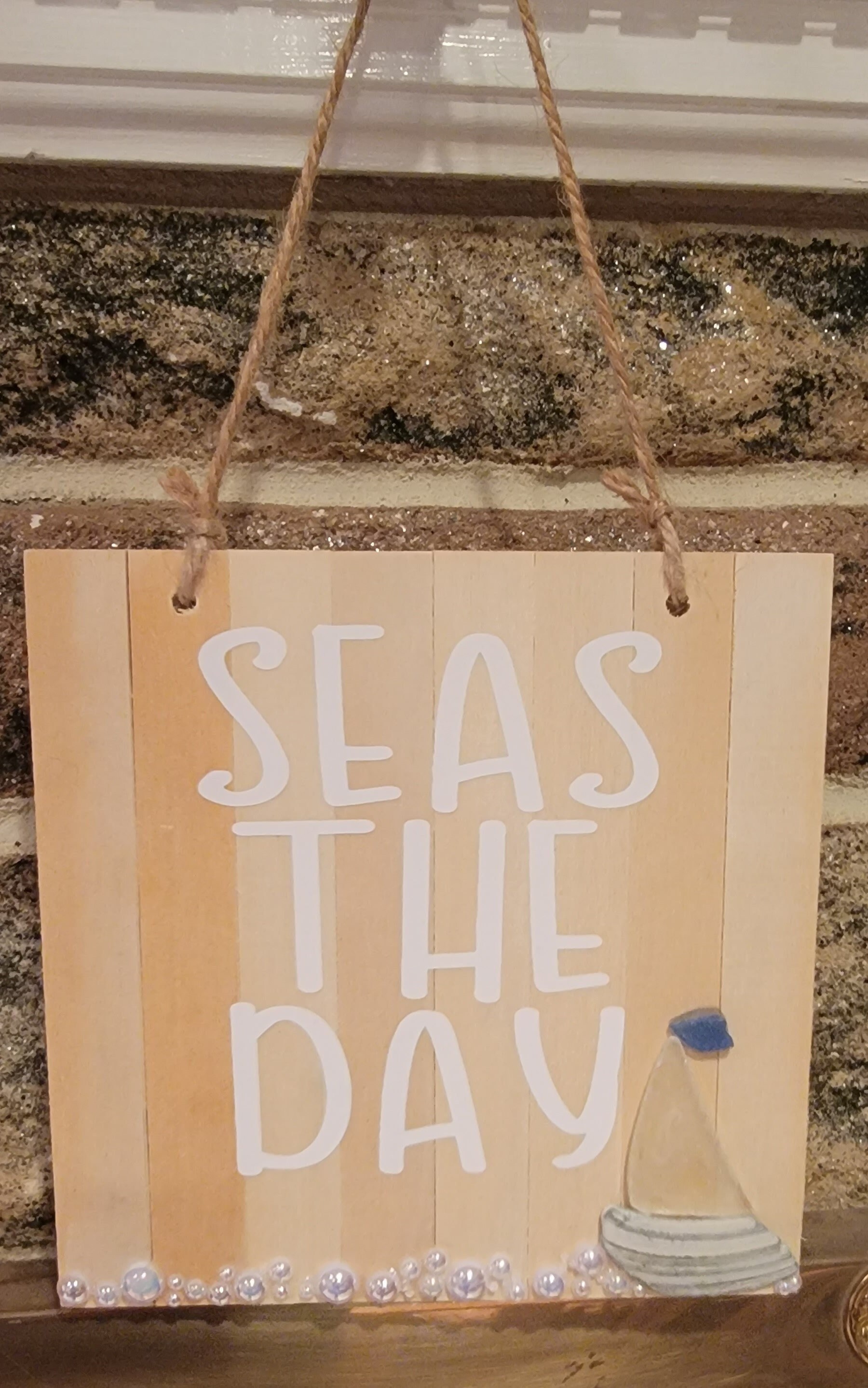 6x6 Seas the Day Sign - Etsy