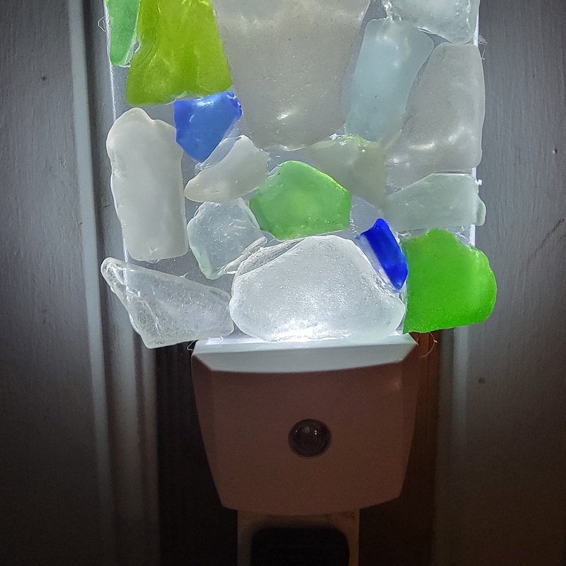 Sea Glass Light Fixtures - Etsy