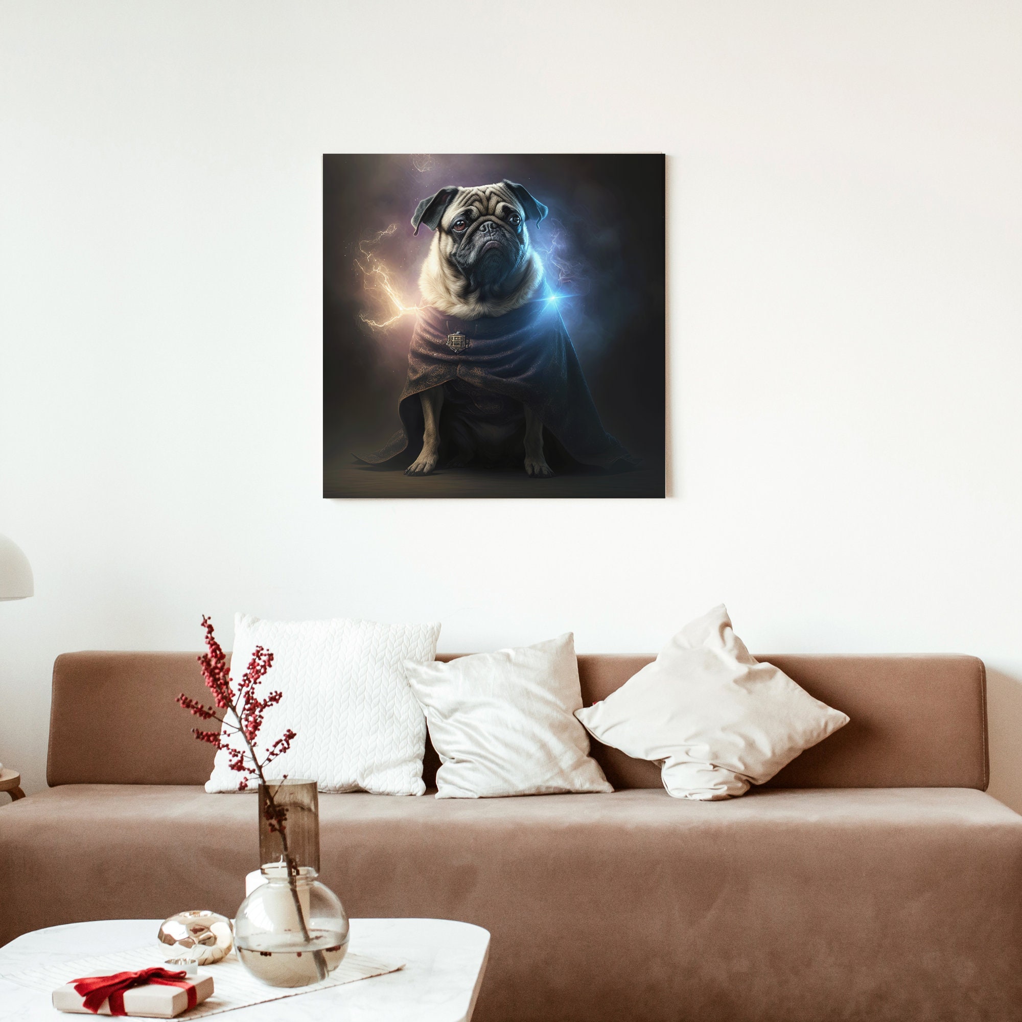Pug Wizard - Etsy