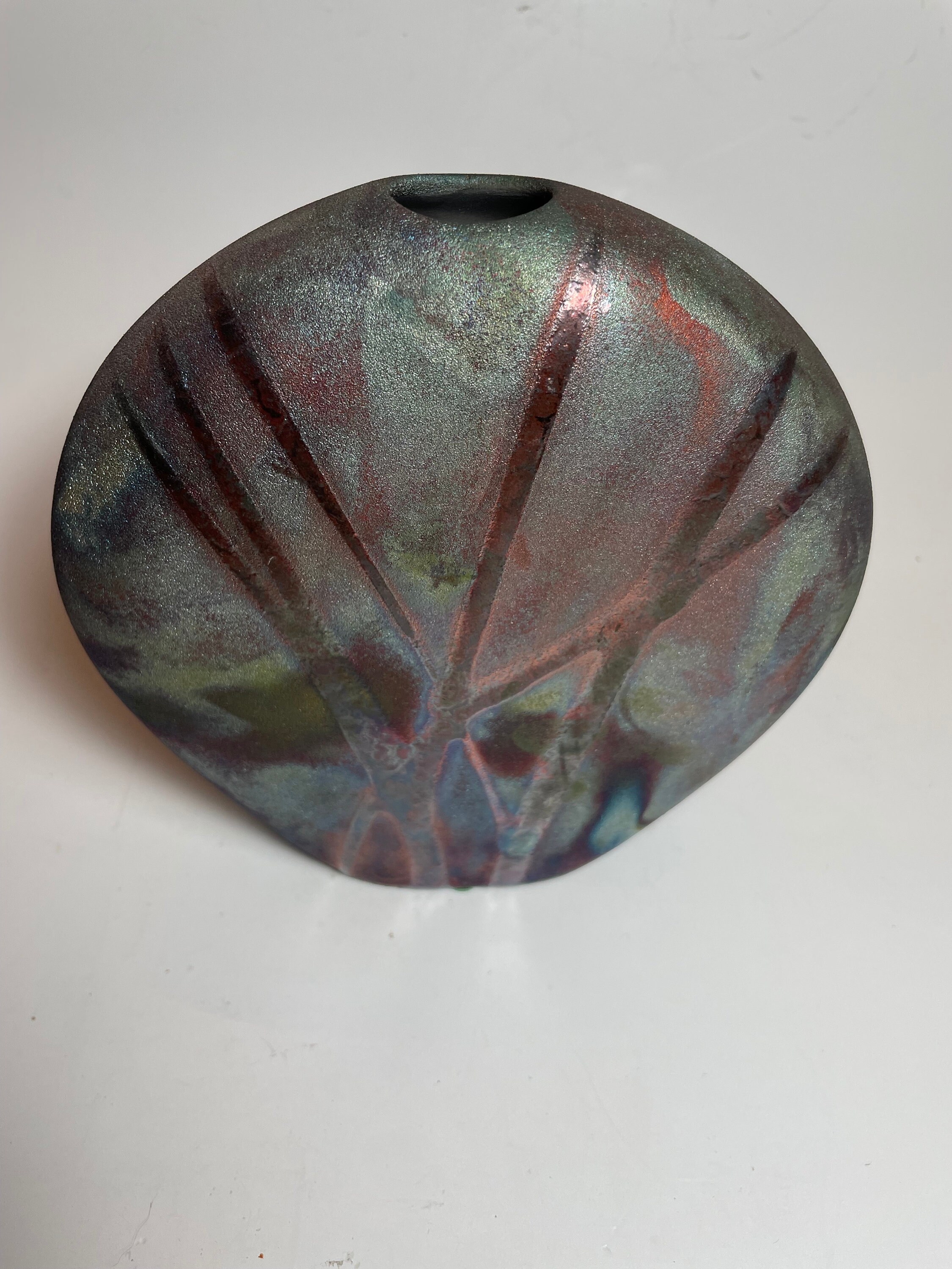 William K. Turner Raku Potters Urn - Etsy