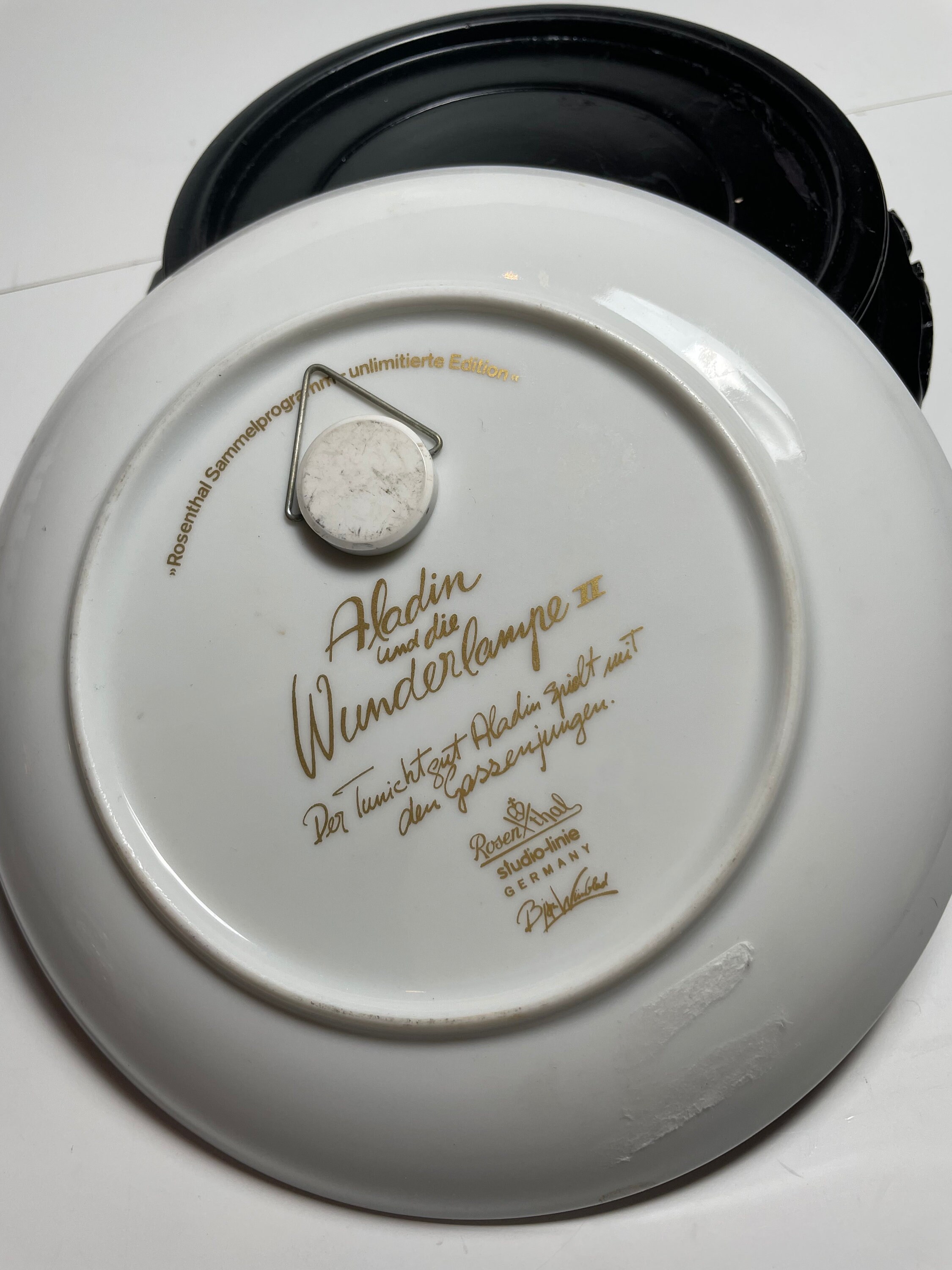 Vintage Bjorn Wiinblad Rosenthal Aladdin Plate - Etsy