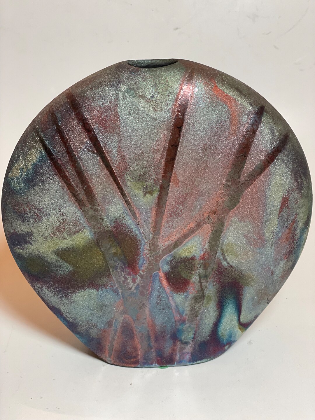 William K. Turner Raku Potters Urn - Etsy