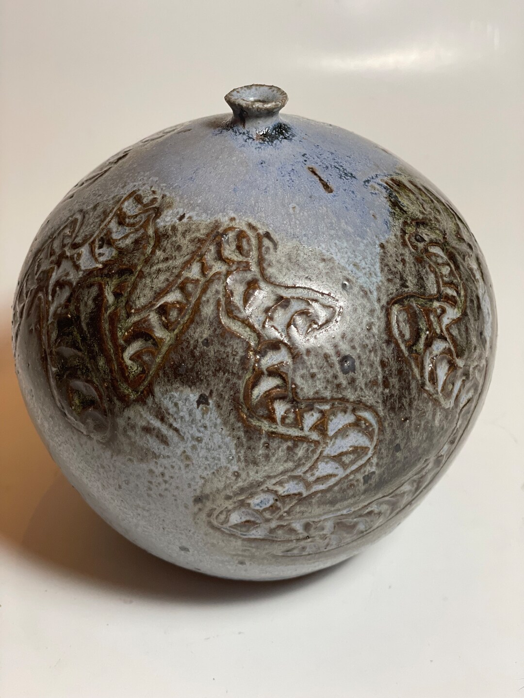 Mid Century Modern Studio Pottery Weed Pot - Etsy