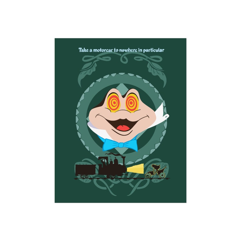 Mr. Toads Wild Ride Poster - Etsy