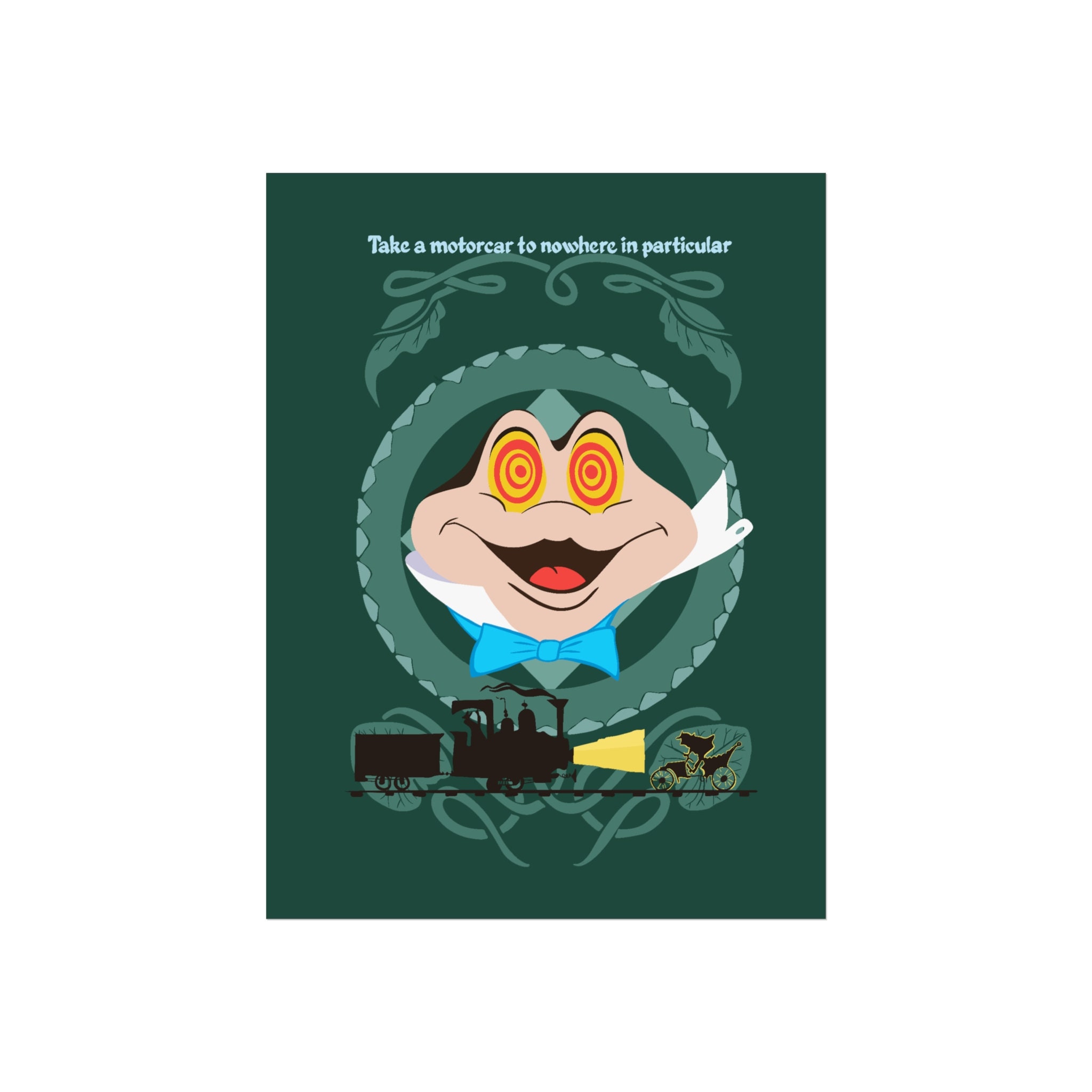 Mr. Toads Wild Ride Poster - Etsy