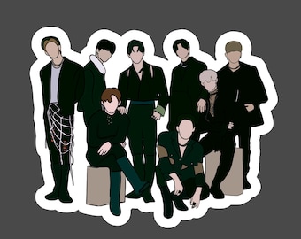 Stray Kids SKZ Case 143 Glossy Vinyl Sticker Pack - Etsy