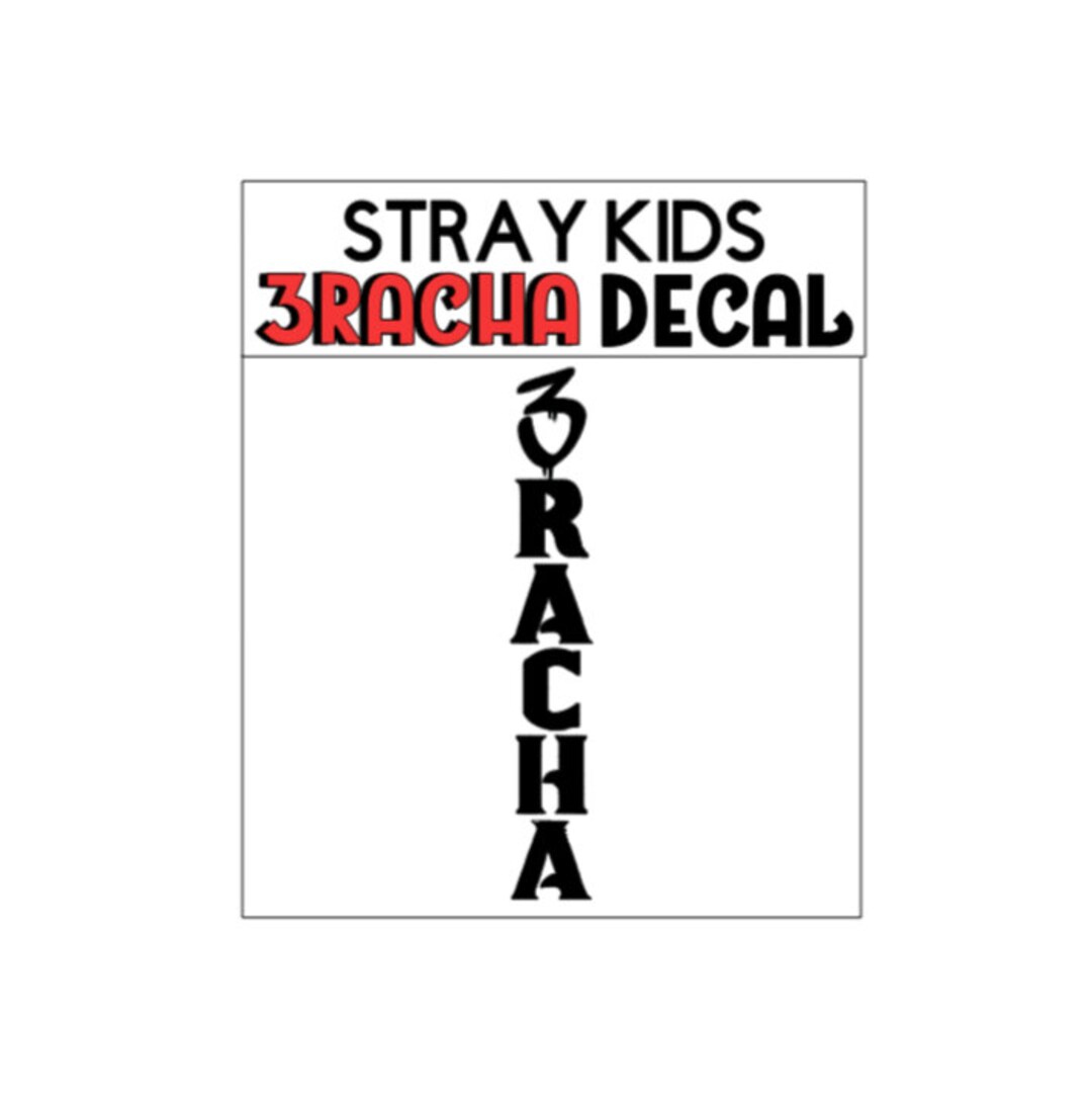 Stray Kids 3RACHA Logo Decal | KPOP Vinyl Car Bumper Stickers - Etsy