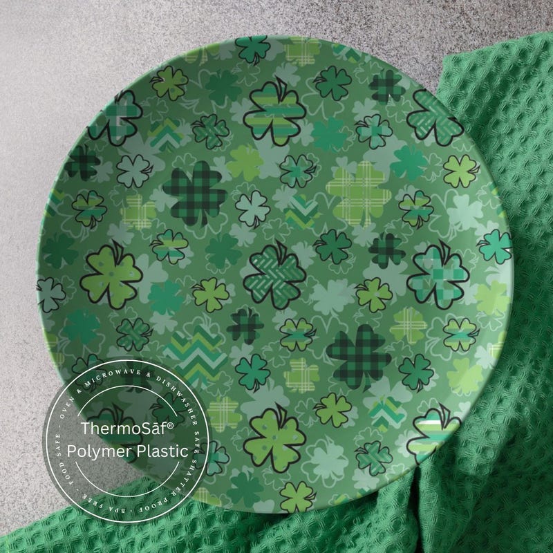 Shamrock Plates - Etsy