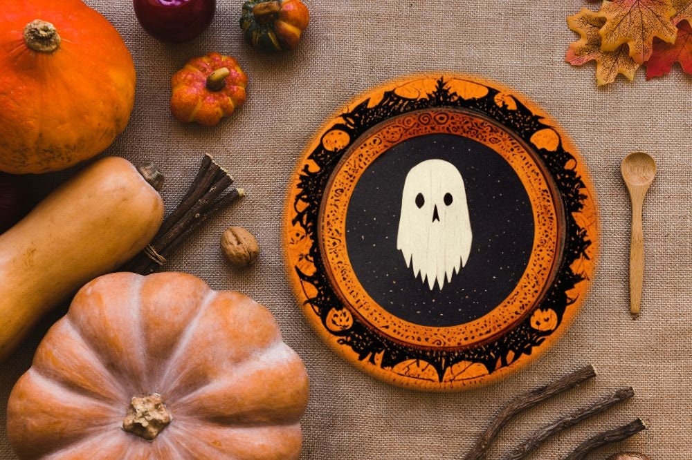 Thermosaf Polymer Rustic Halloween Decor Halloween Halloween Ghost ...