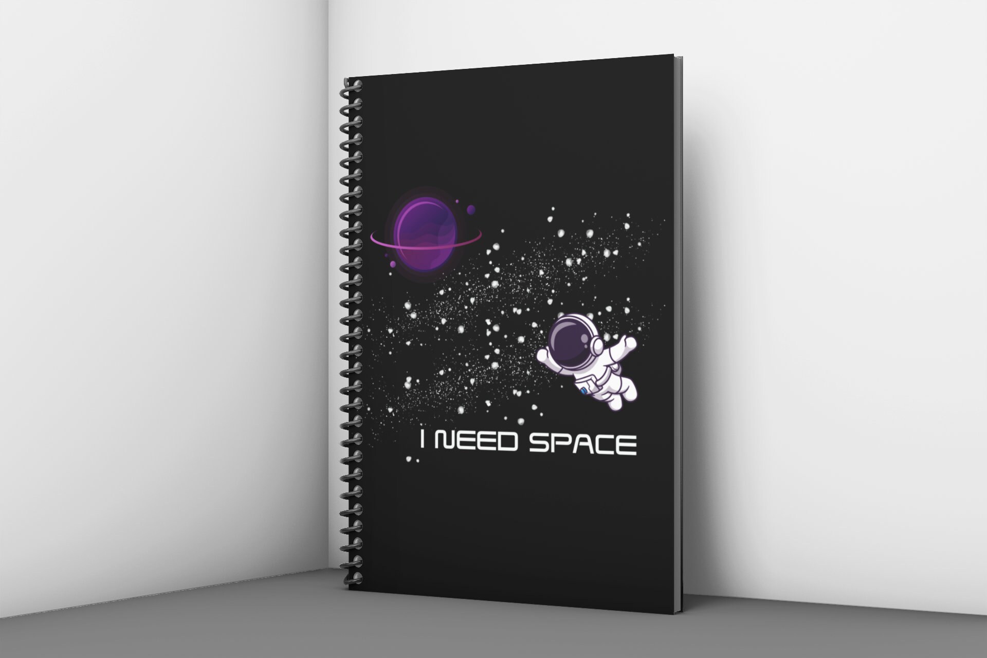 I Need Space Journal Outer Space Diary Galactic Notebook Astronomy Gift ...