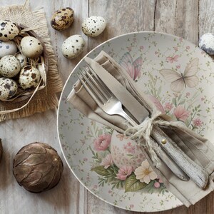 Happy Easter Plates, Easter Brunch Table Decor Prayer Luncheon Plate ...