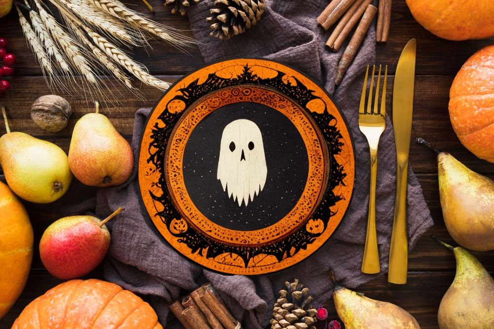 Thermosaf Polymer Rustic Halloween Decor Halloween Halloween Ghost ...