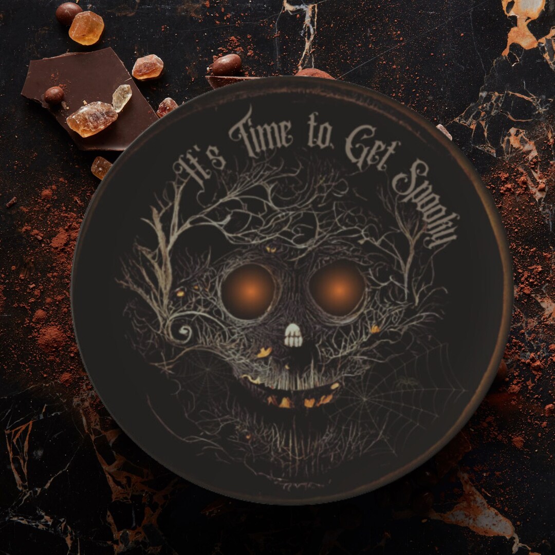 Scary Halloween China Plate, Halloween Party Plates Dining Set Spooky ...