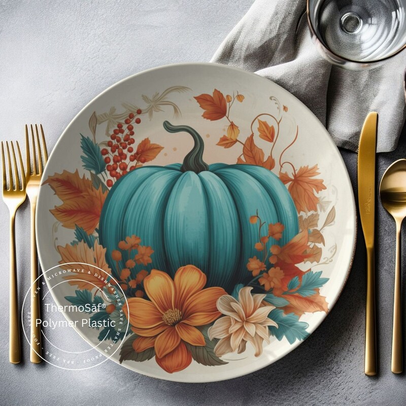 Blue Pumpkin Decor - Etsy