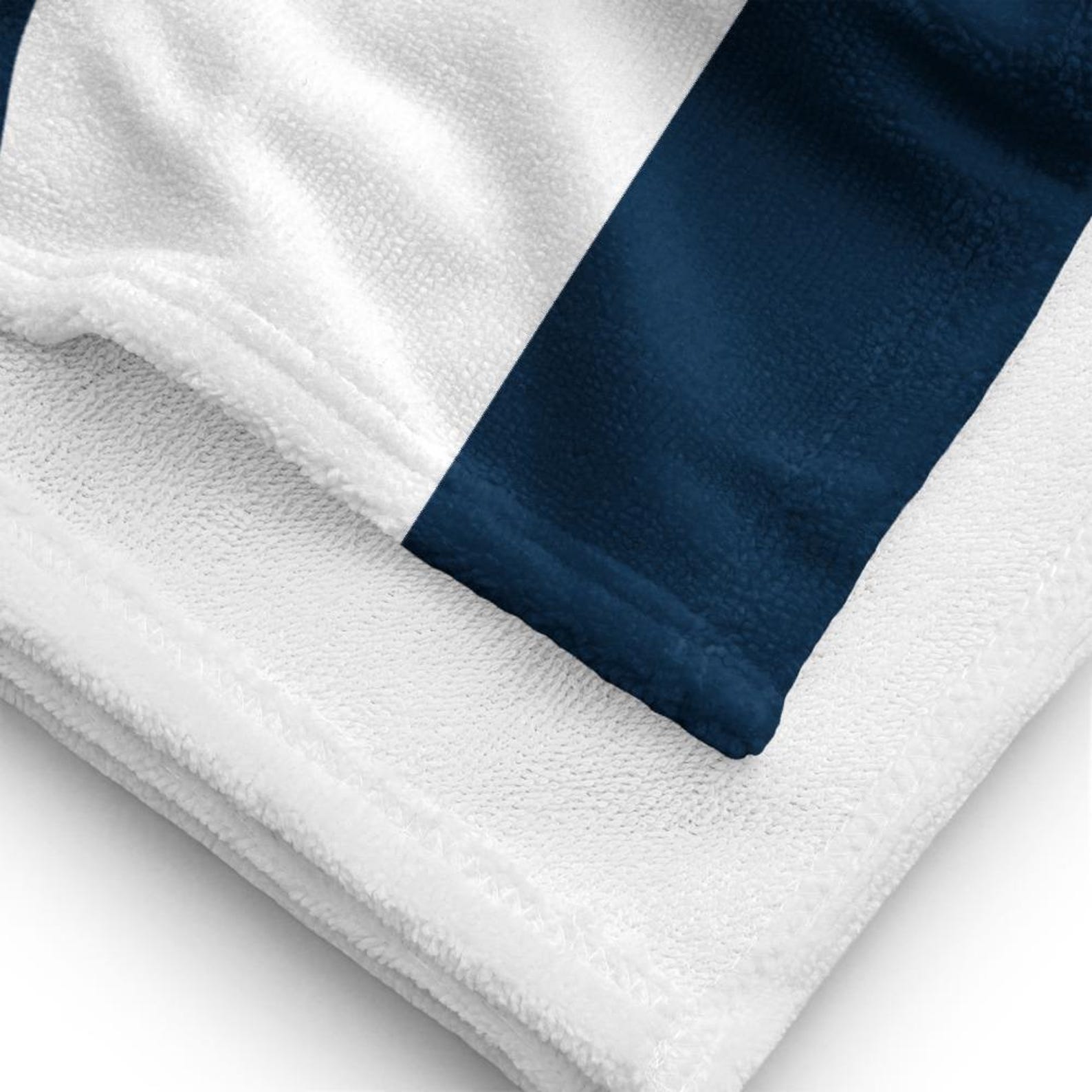 Custom Boat Towel Lakehouse Decor, Large Beach Towel Sailing Gift ...