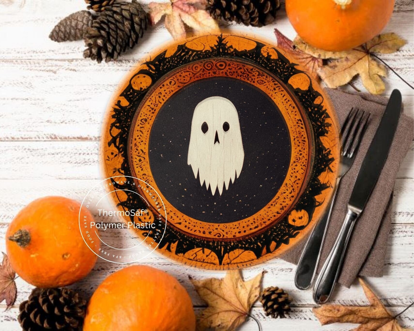 Thermosaf Polymer Rustic Halloween Decor Halloween Halloween Ghost ...