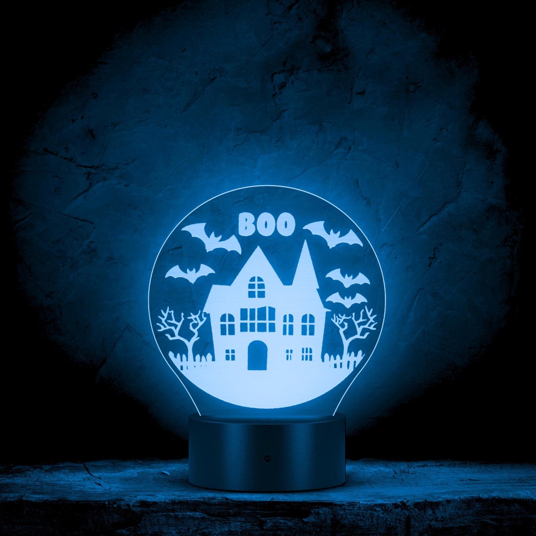 Haunted House Halloween Led Light Halloween Home Decor, Halloween ...
