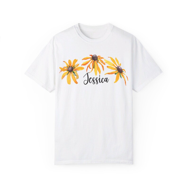 Custom Black-eyed Susan Flower Shirt Gift for Women, Motivational Shirt ...