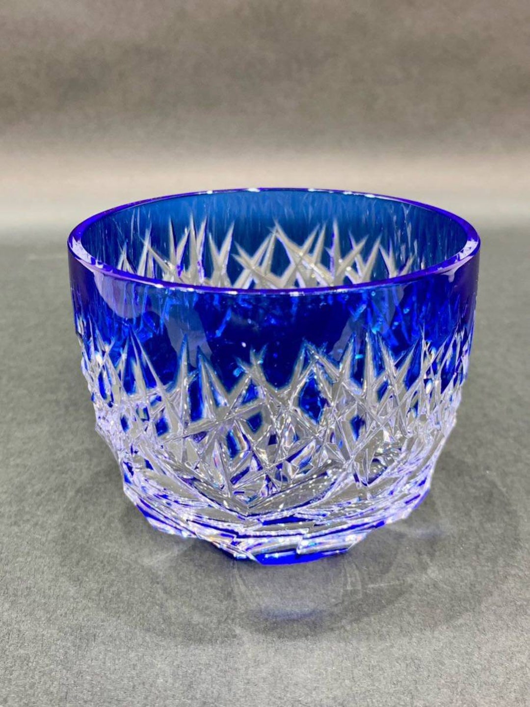 Edo Kiriko On-the-rocks Glass Beautiful Handmade Cut Glass From Japan ...
