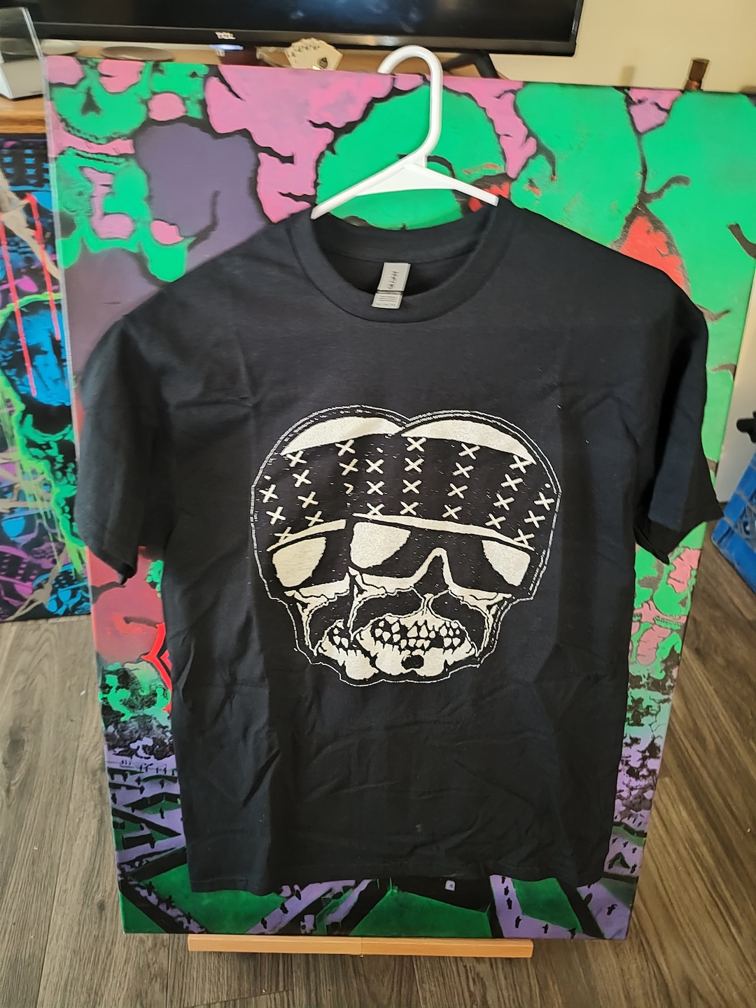 Chino Conjoined Twins Punk Rock Art T-shirt White on Black Unisex ...